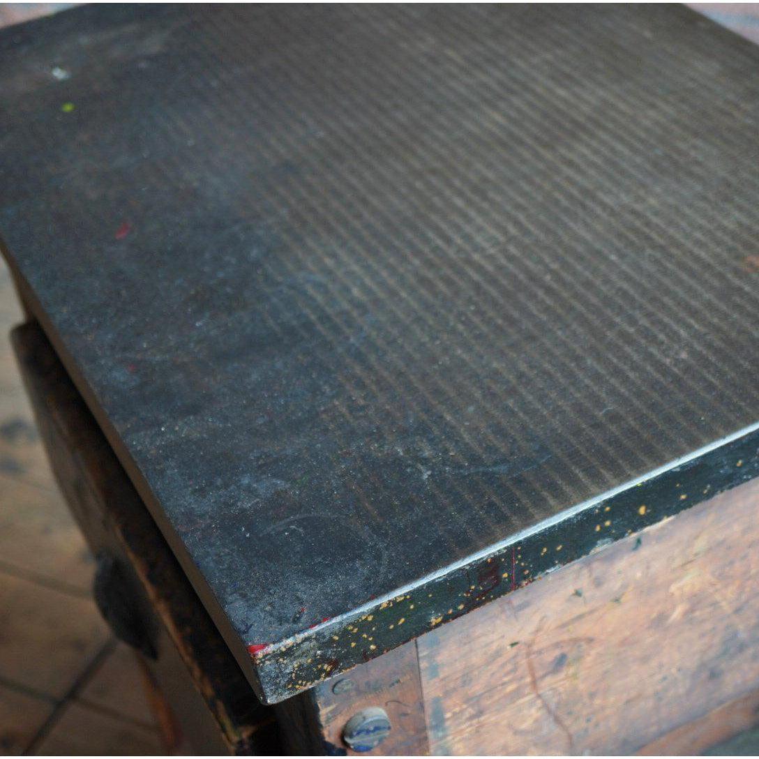 Antique Typesetting Table- printers storage - kitchen island - sold ...