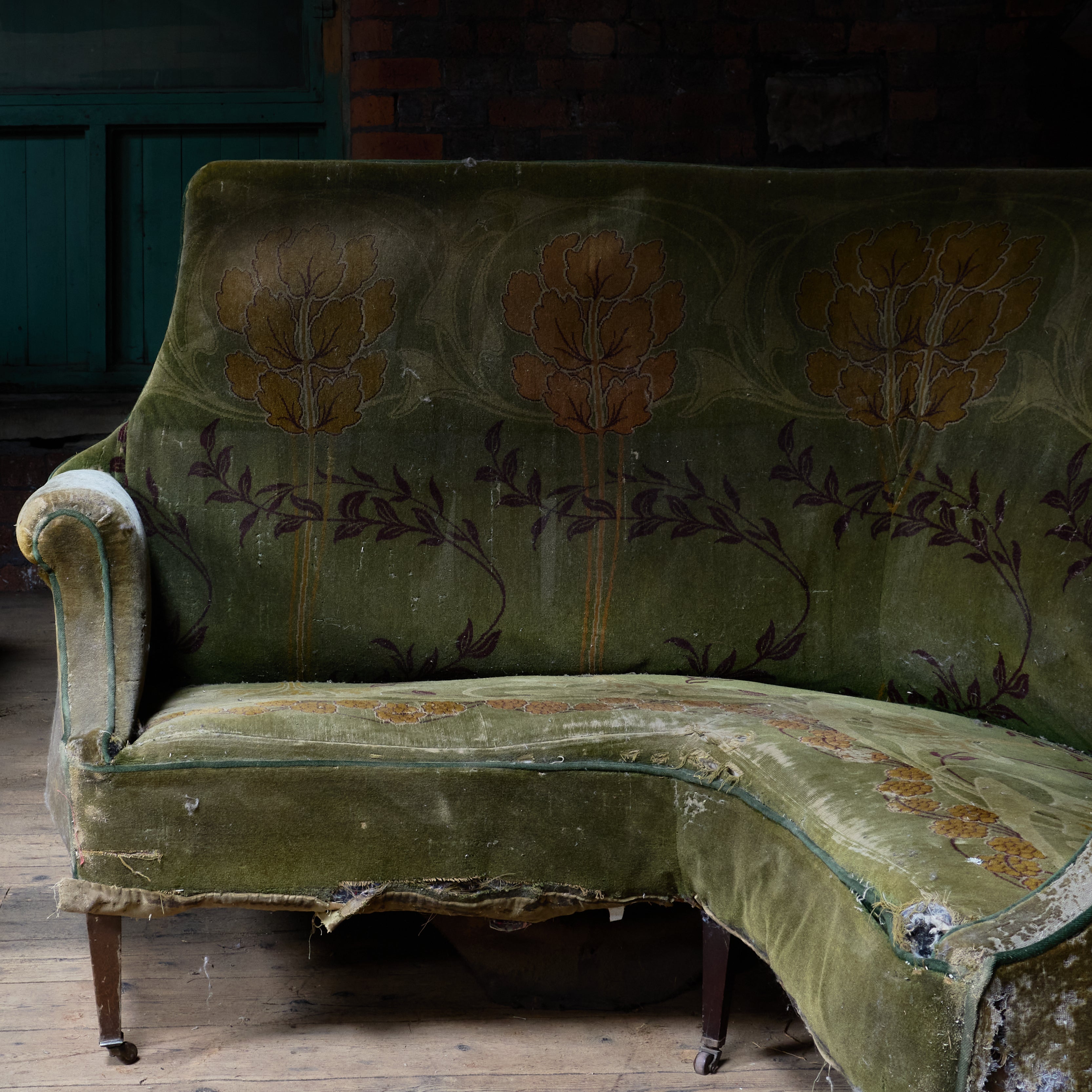 victorian corner sofa